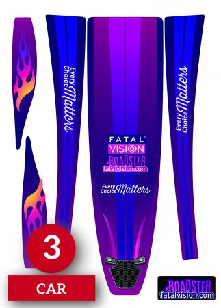 Fatal Vision Roadster Pedal Kart