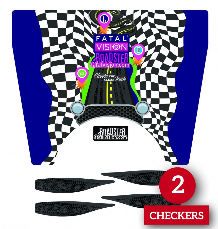 Fatal Vision Roadster 2-Seater Pedal Kart