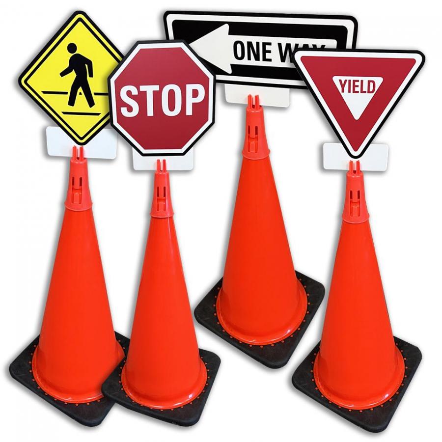 Driving Course Traffic Signs